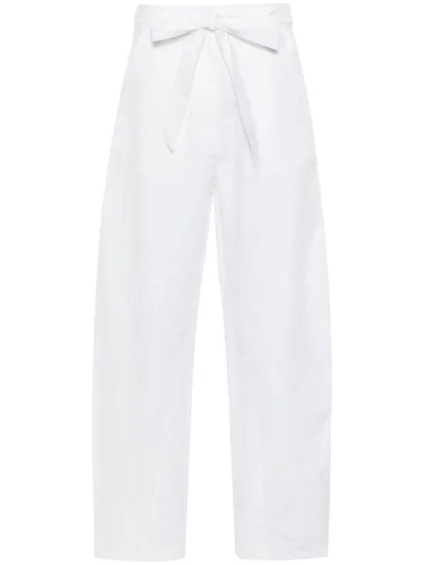 Pinko Belted Wide-leg Trousers
