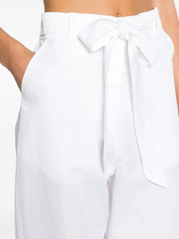 Pinko Belted Wide-leg Trousers