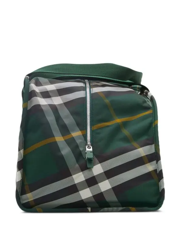 Burberry Check-pattern Duffle Bag