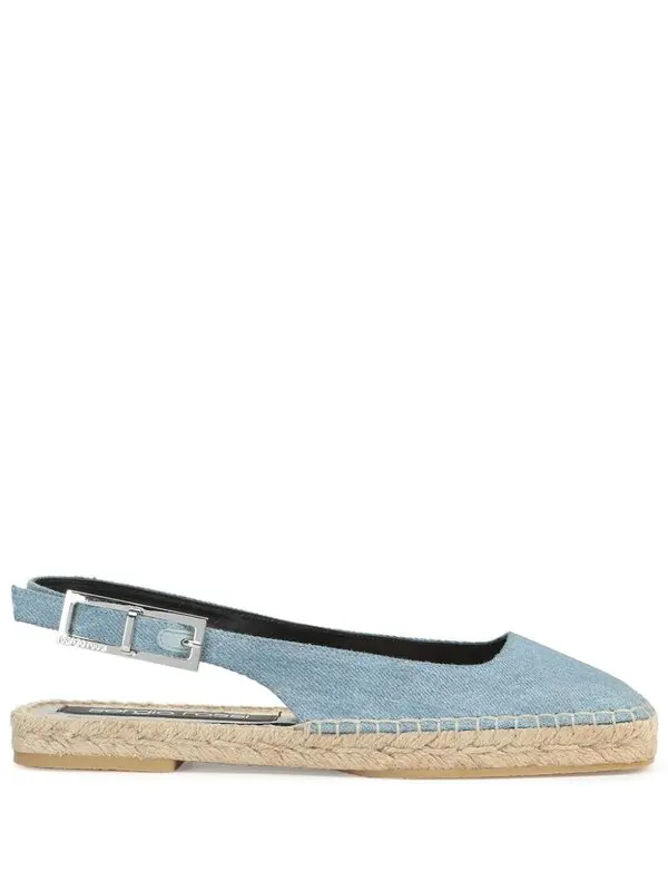 SERGIO ROSSI Sr Nora Denim Espadrilles
