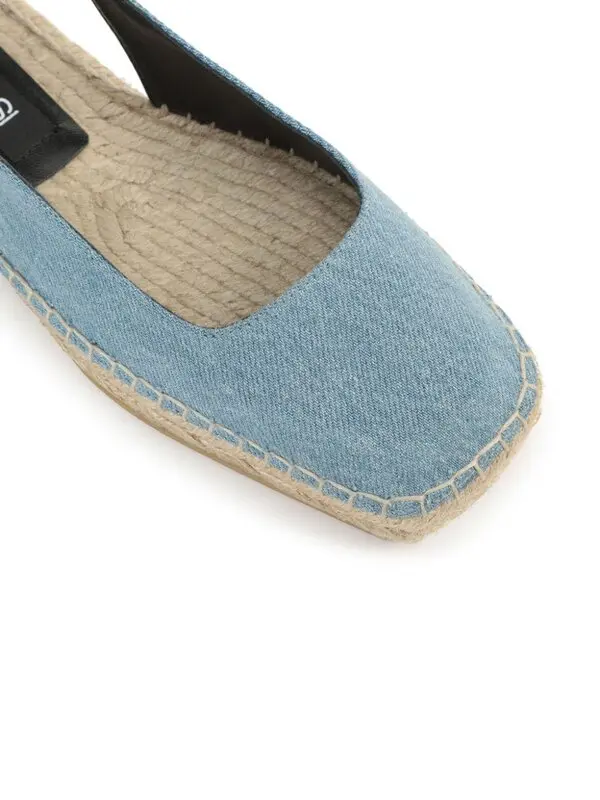 SERGIO ROSSI Sr Nora Denim Espadrilles