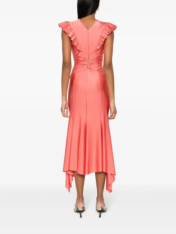 Philosophy Di Lorenzo Serafini Ruffled Midi Dress