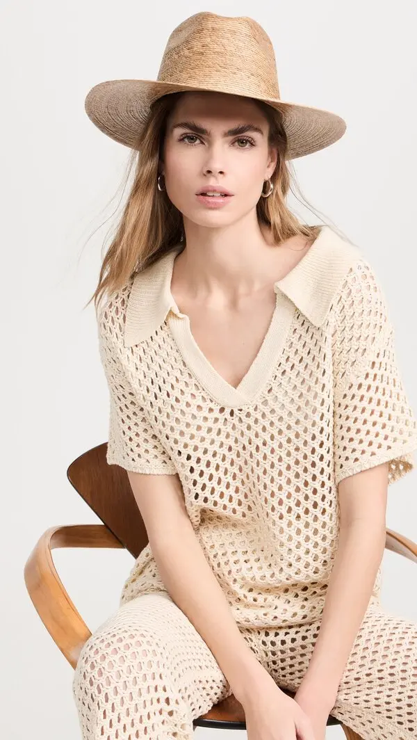 Lack Of Color Palma Straw Fedora Hat