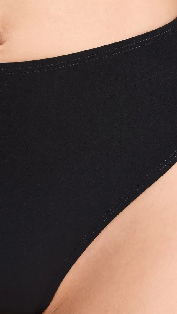 STYLEST Brief Bikini Bottom - Caviar