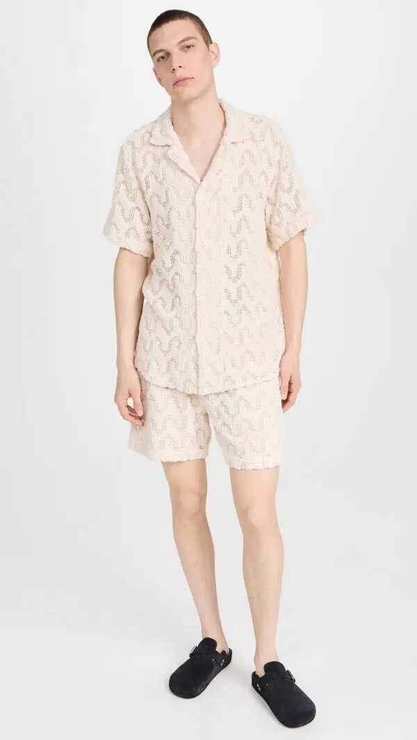 Oas Atlas Cuba Crochet Shirt