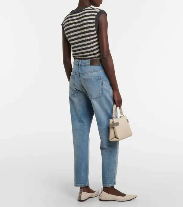 Brunello Cucinelli Mid-rise Jeans - Blue