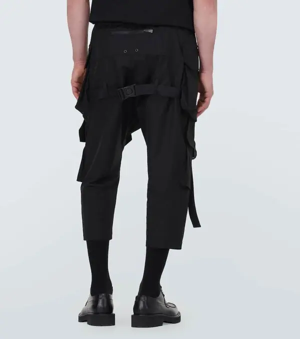 Junya Watanabe Cotton-blend Gabardine Cargo Pants