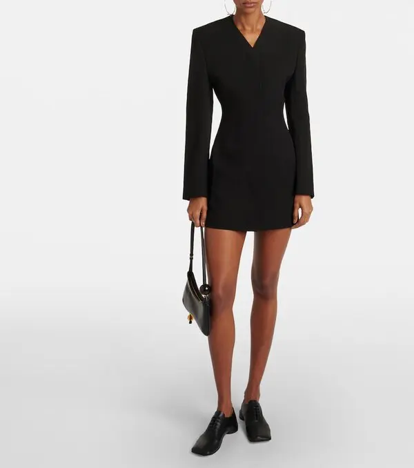 Jacquemus La Robe Cubo Minidress - Black