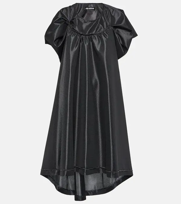 Junya Watanabe Draped Midi Dress - Black