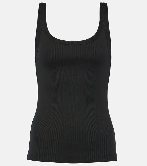 Dolce & Gabbana Ribbed-knit Tank Top - Black