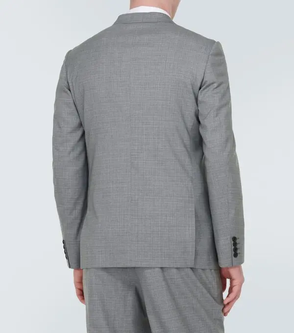 Comme Des Garçons Homme Deux Checked Wool Blazer