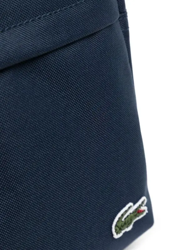 Lacoste Logo Appliqué Messenger Bag