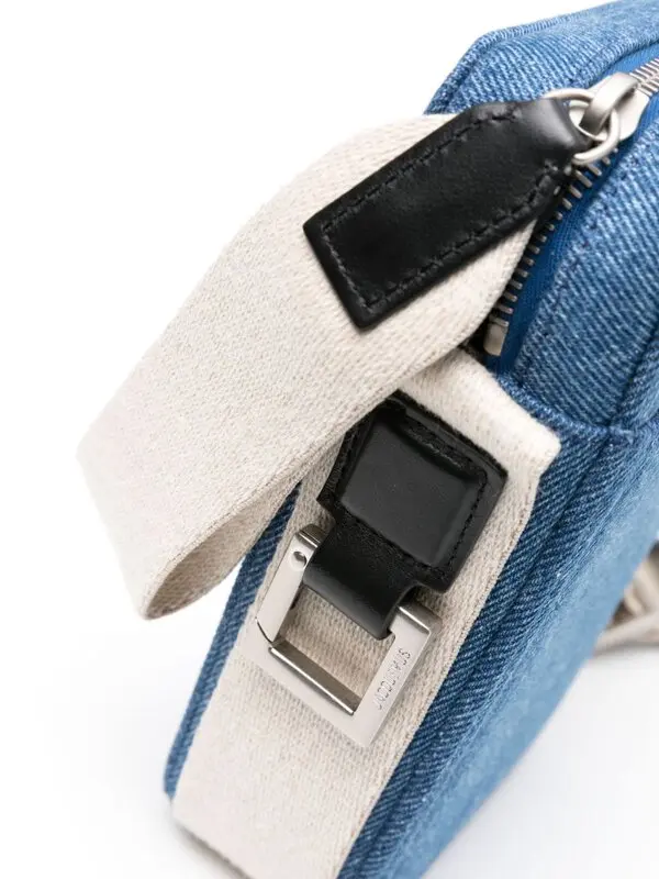 Jacquemus La Cuerda Vertical Messenger Bag - Blue