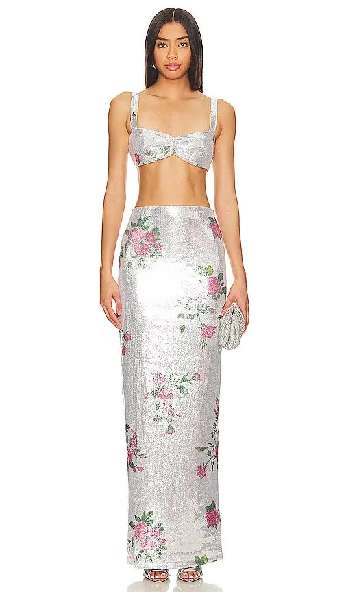 CAMILA COELHO Pia Maxi Skirt