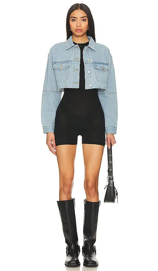 Superdown Kathy Cropped Jacket