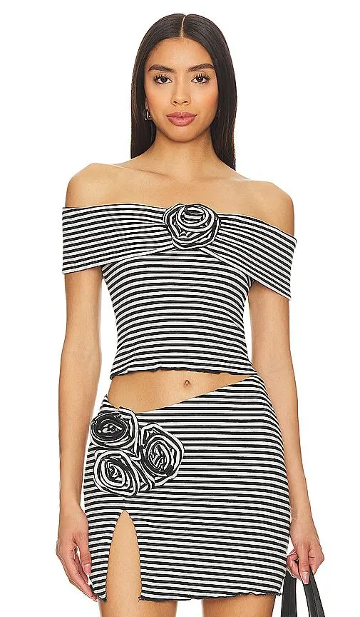LOVERS AND FRIENDS Luna Off-the-shoulder Top