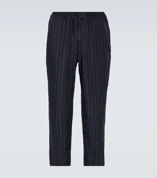 Comme Des Garçons Homme Deux Striped Straight Pants