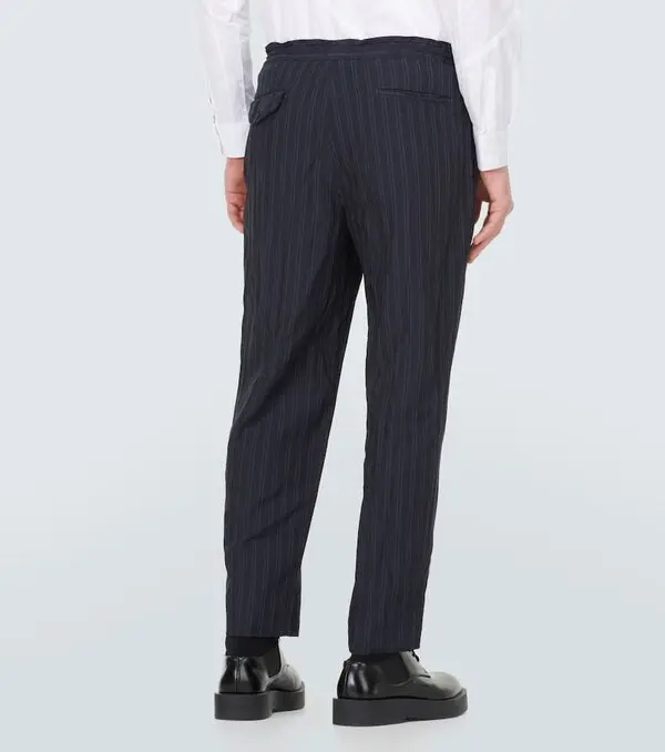 Comme Des Garçons Homme Deux Striped Straight Pants
