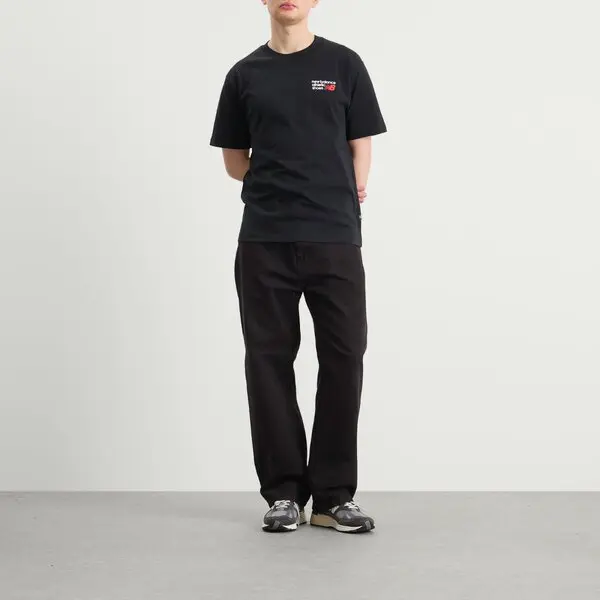 NEW BALANCE Nb Athletics Premium Logo Relaxed T-shirt - Black
