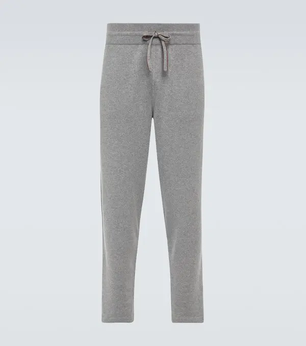 Loro Piana Merano Cashmere Sweatpants - Grey