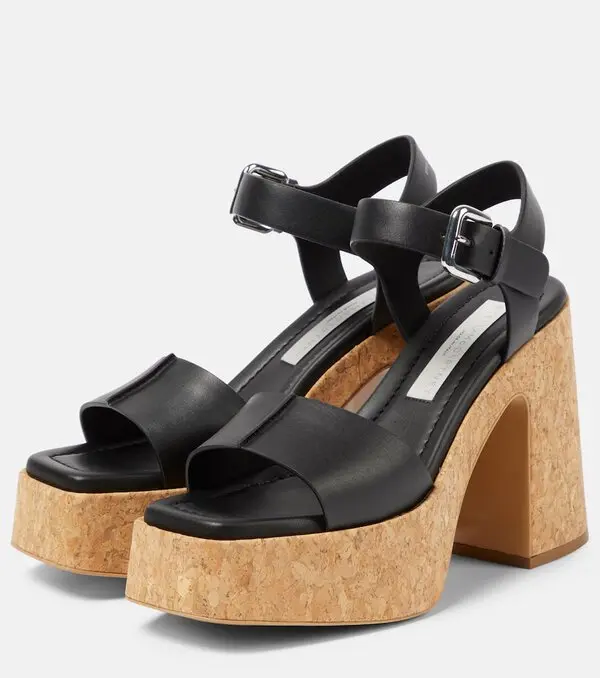 Stella McCartney Skyla Platform Sandals - Black