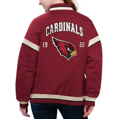 STARTER Arizona S Tournament Full-snap Varsity Jacket