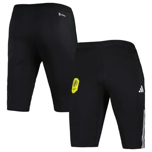 Adidas Nashville Sc 2023 On-field Training Aeroready Half Pants - Black