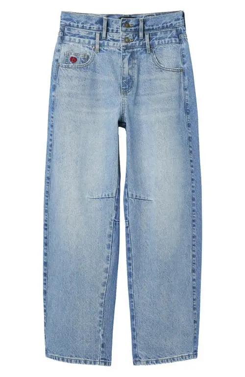 Desigual Double Waist Balloon Leg Jeans