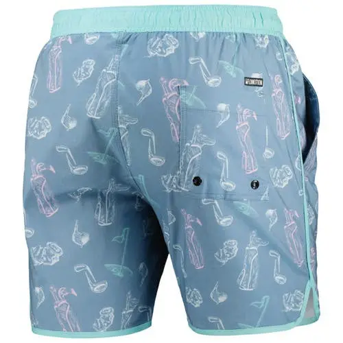 FLOMOTION The Players Bogey Bag Tri-blend Volley Shorts