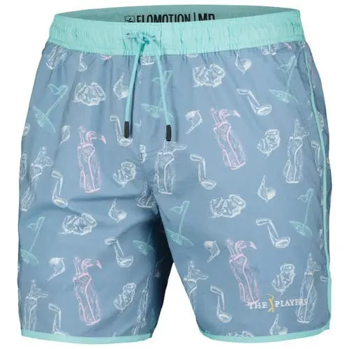 FLOMOTION The Players Bogey Bag Tri-blend Volley Shorts