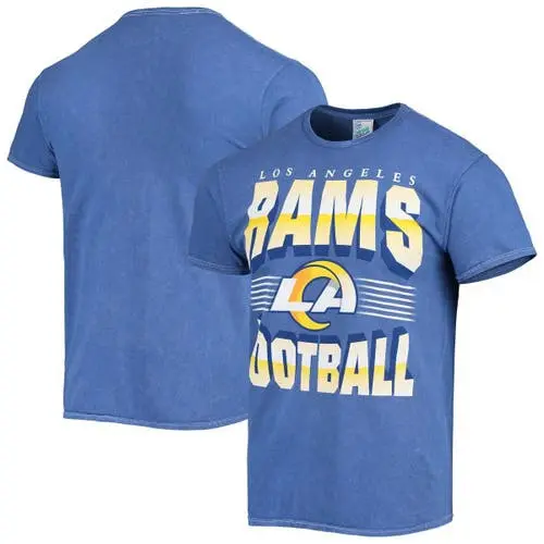 '47 Los Angeles Rams Rocker Vintage Tubular T-shirt - Royal