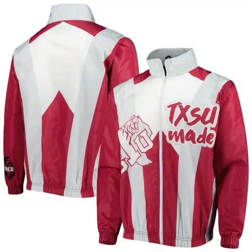 TONES OF MELANIN Texas Southern Tigers Anorak Full-zip Jacket - Maroon
