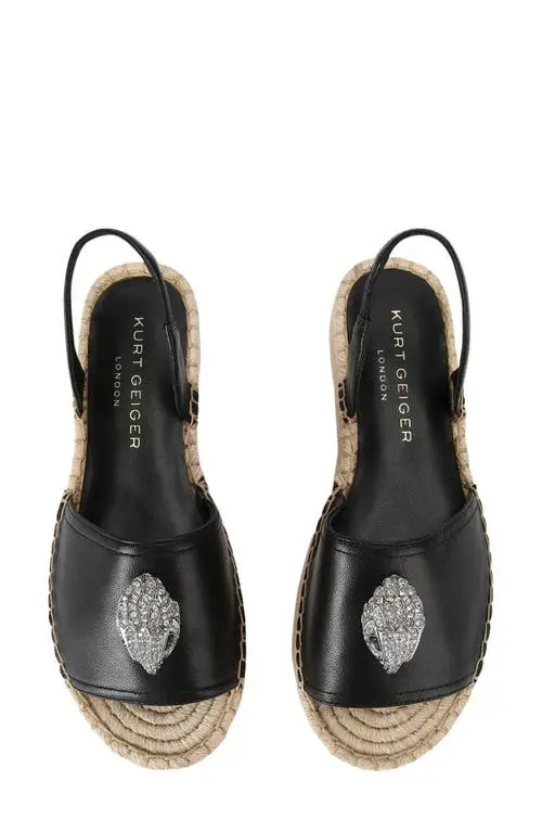 Kurt Geiger Kensington Espadrille Slingback Sandal