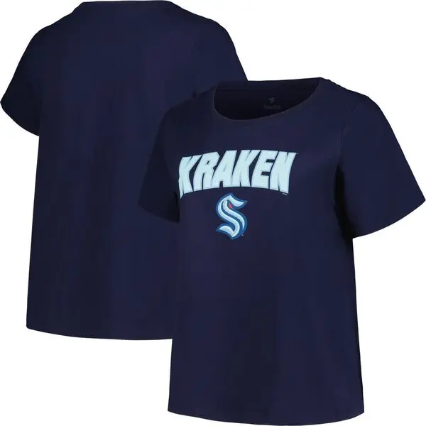 Profile Seattle Kraken Arch Over Logo T-shirt