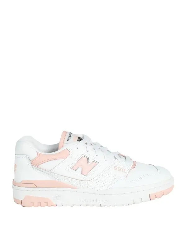 NEW BALANCE Leather Sneakers - White