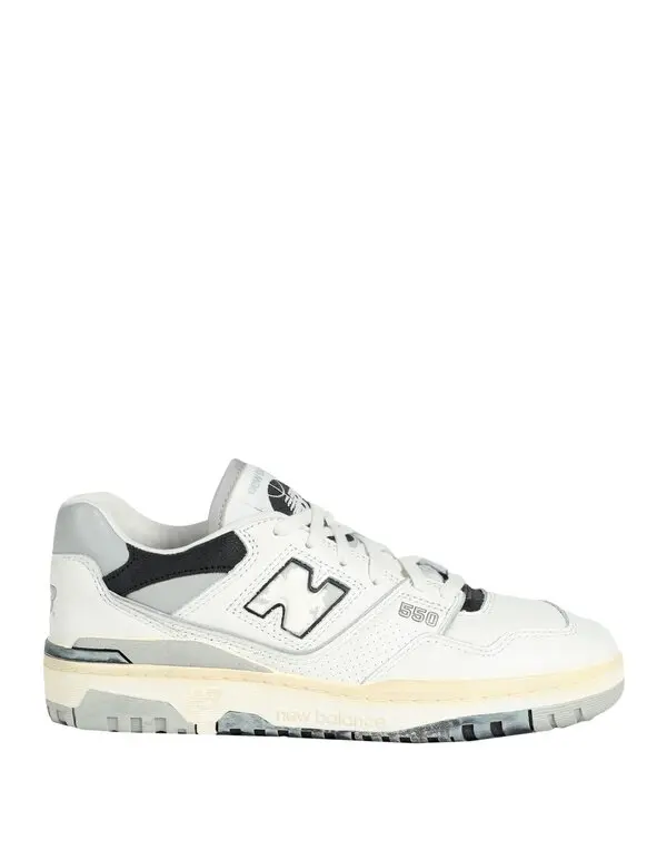 NEW BALANCE Leather Sneakers - White