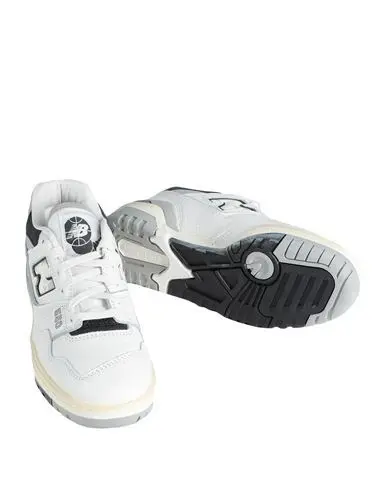 NEW BALANCE Leather Low-top Sneakers - White