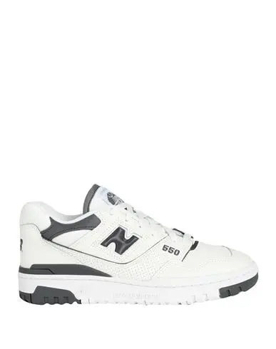 NEW BALANCE Leather And Textile Sneakers - White