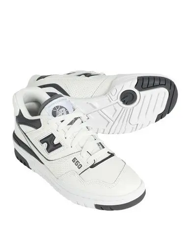 NEW BALANCE Leather And Textile Sneakers - White