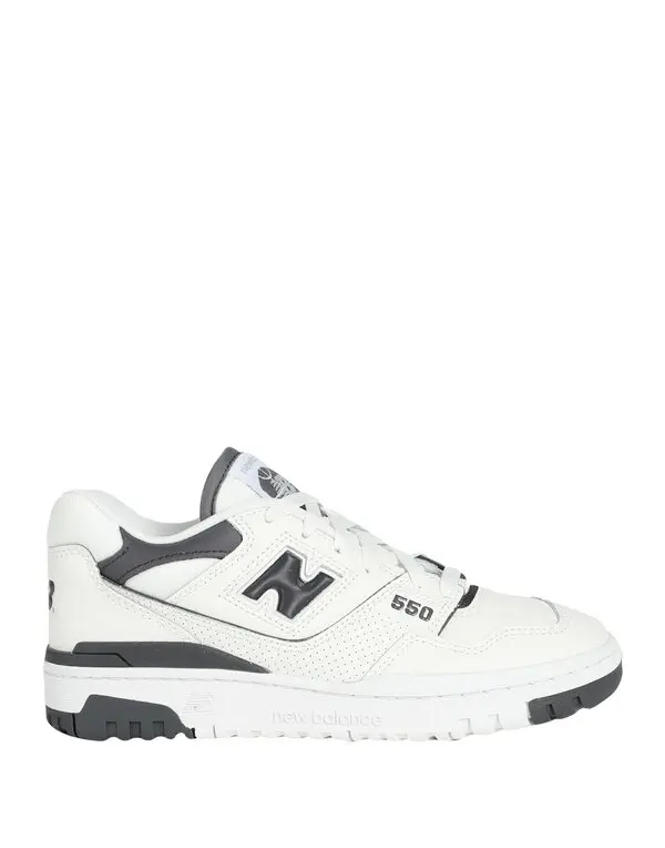 NEW BALANCE Leather And Textile Sneakers - White