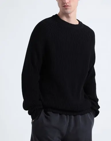 Topman Knitted Sweater - Black