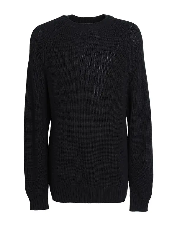 Topman Knitted Sweater - Black