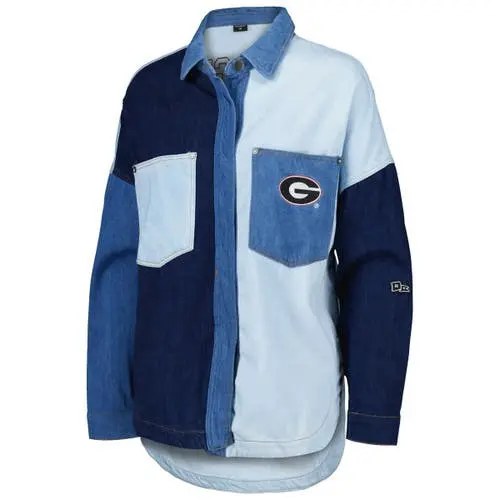 HYPE AND VICE Georgia Bulldogs Multi-hit Hometown Full-snap Jacket