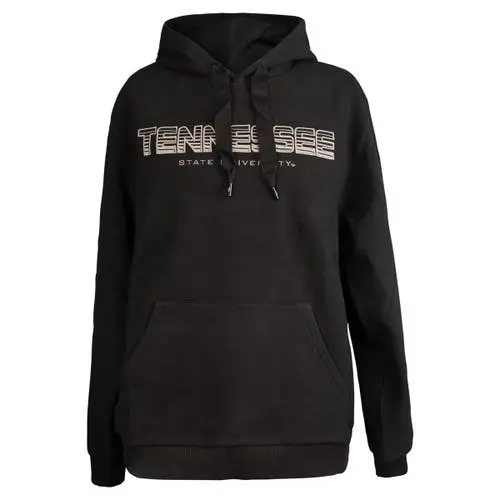 FISLL Tennessee State Tigers Puff Print Sliced Pullover Hoodie