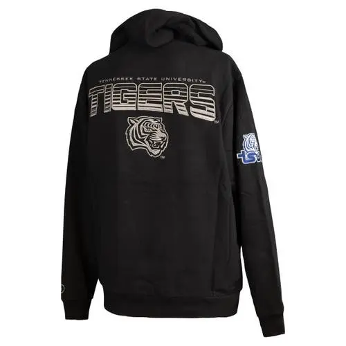 FISLL Tennessee State Tigers Puff Print Sliced Pullover Hoodie