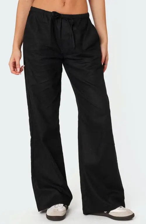 EDIKTED Maison Wide Leg Pants