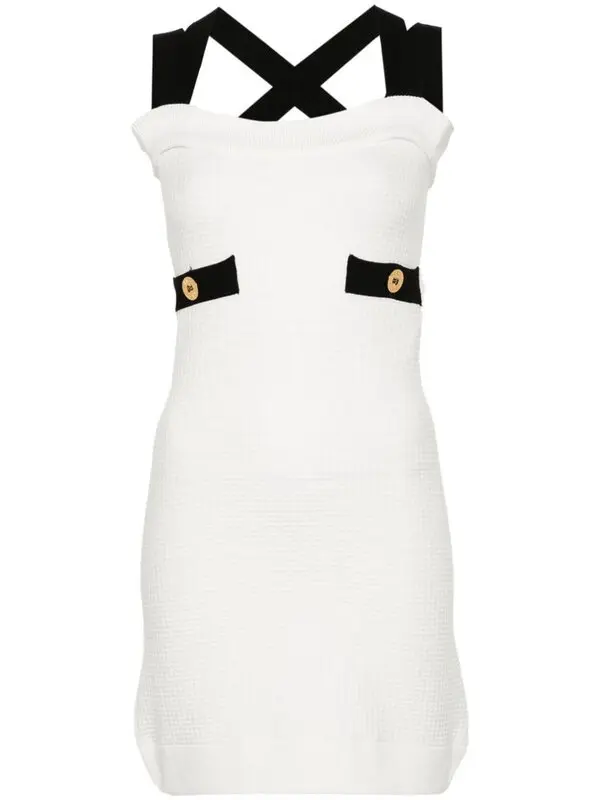 Patou 3d-knit Mini Dress - White