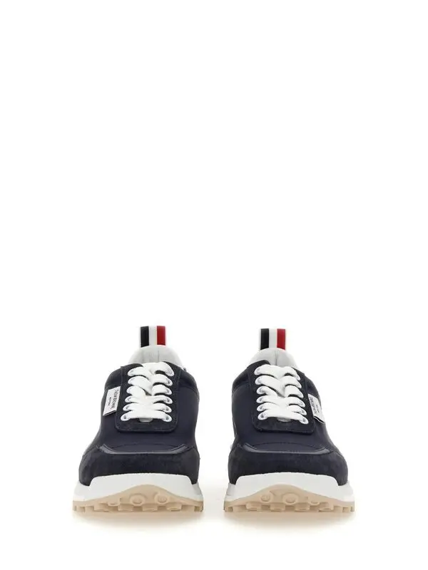 Thom Browne Sneaker With Logo In Blue - 39% Off | Editorialist