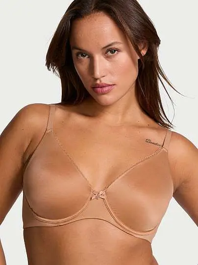 Victoria's Secret Body Victoria Invisible Lift Full-coverage Minimizer Bra - Beige