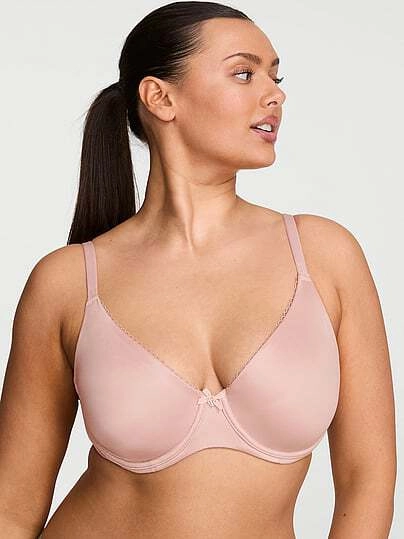 Victoria's Secret Body Victoria Invisible Lift Full-coverage Minimizer Bra - Beige